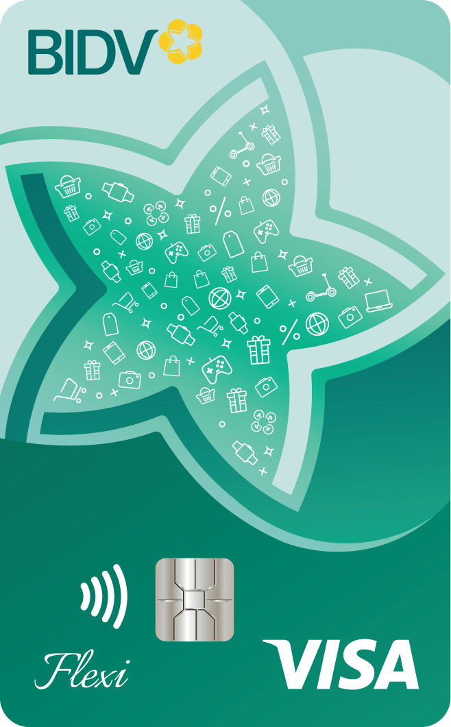Thẻ Tín Dụng BIDV Visa Flexi